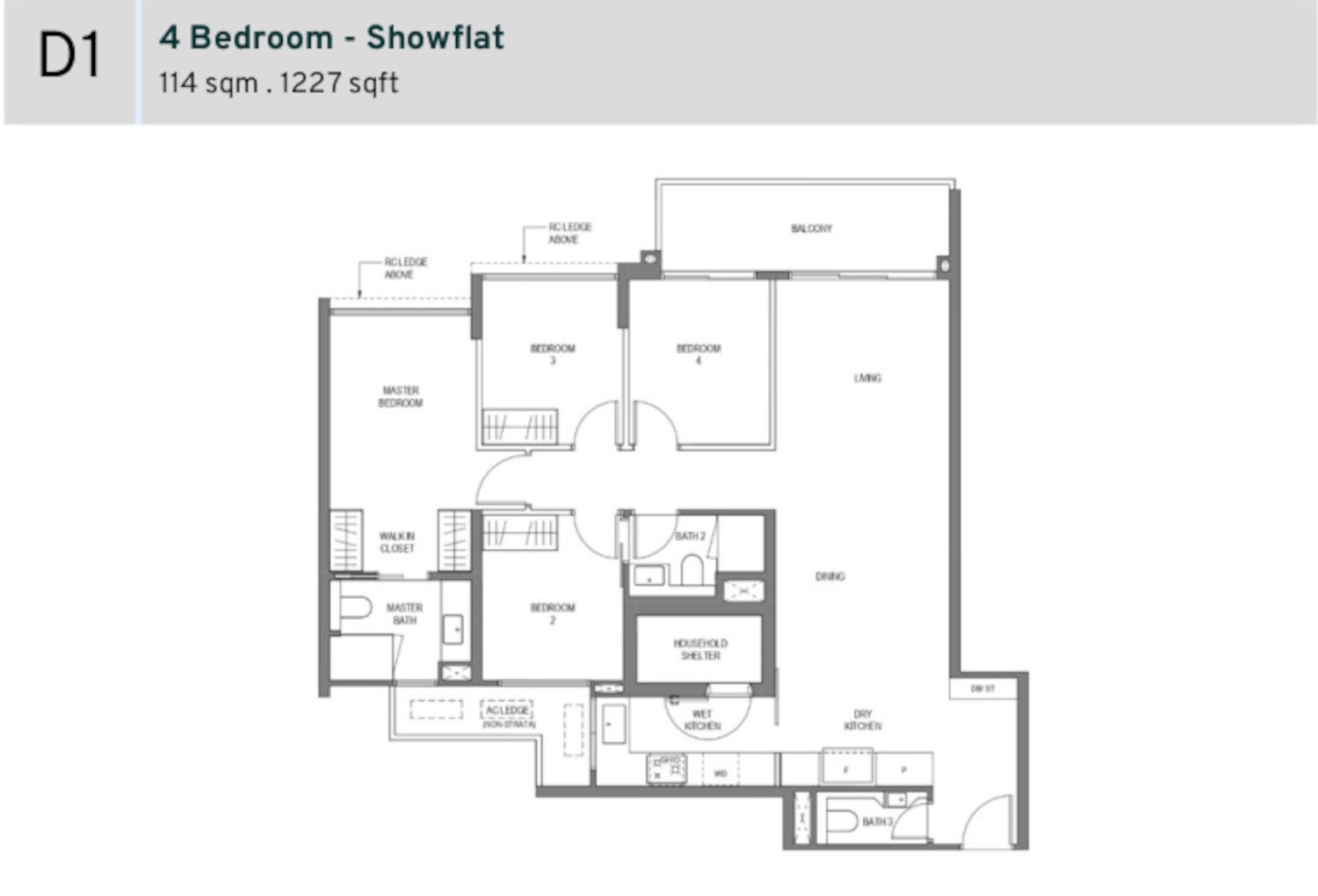 Springleaf Residence Floor Plan